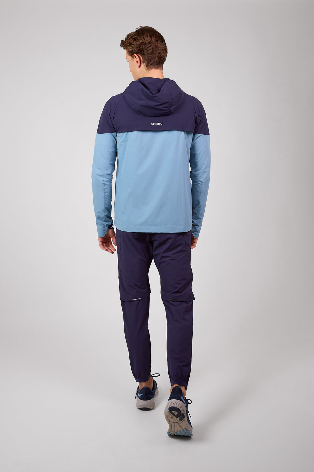 Shōri Tech Tracksuit Navy/Sky Blue