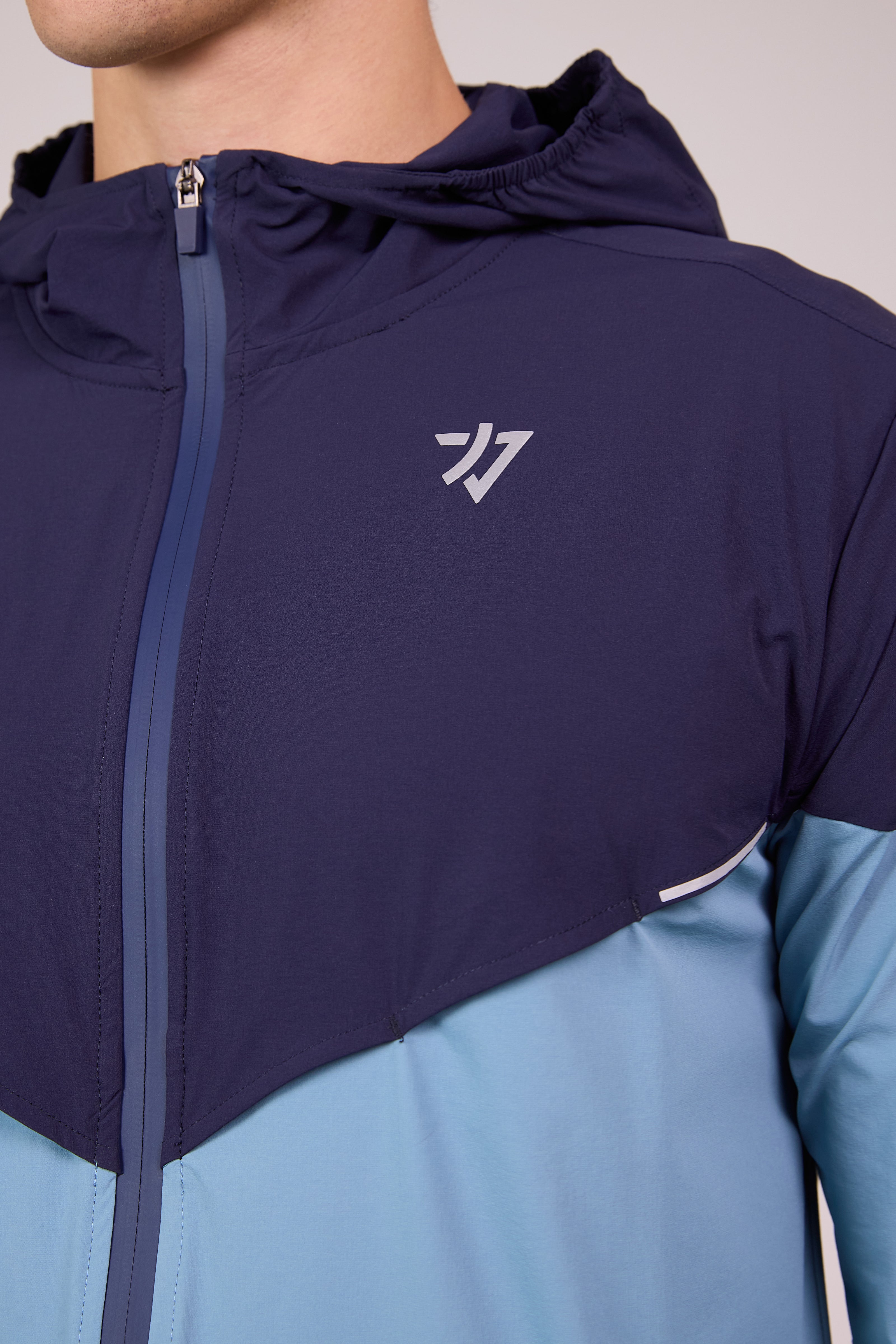 Shōri Tech Tracksuit Navy/Sky Blue